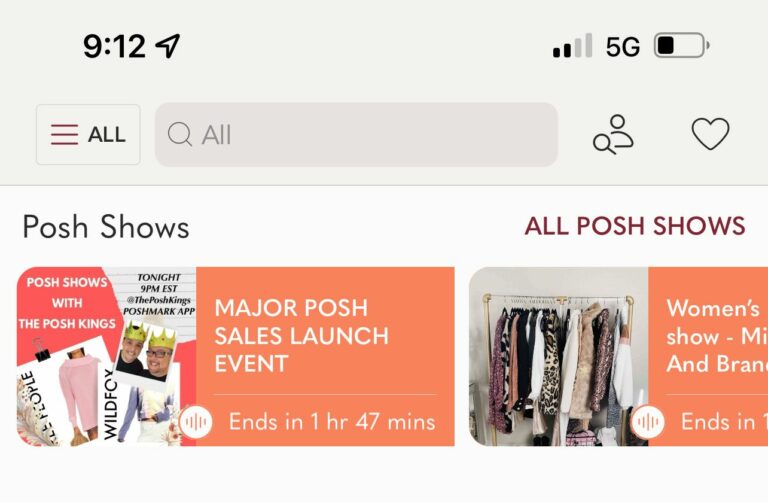 What Are Posh Shows? - A First Look at Poshmark Live Selling ...